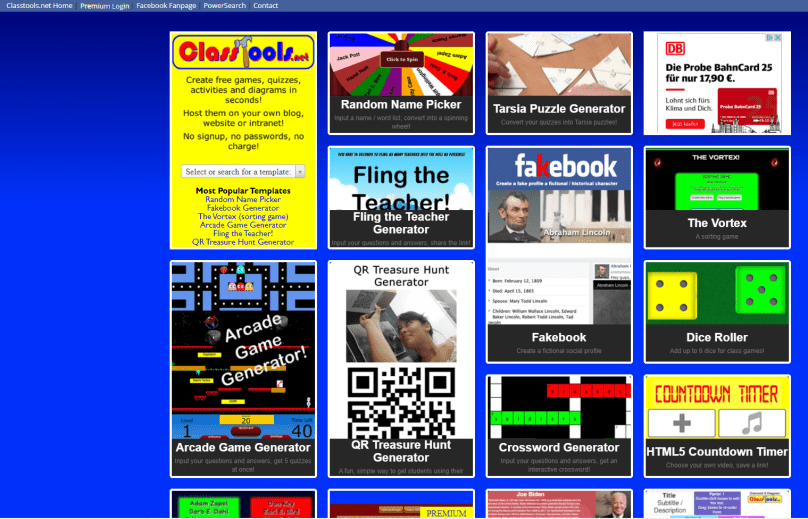 ClassTools – Digital Teaching Blog